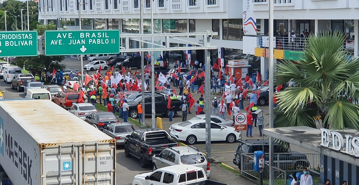 Suntracs protesta contra la extensión de los contratos suspendidos ...