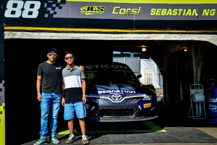 Sebastián NG, el piloto panameño que destaca en el deporte a motor ...