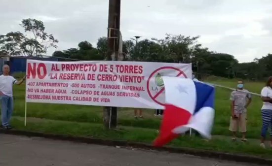 Residentes de Cerro Viento se oponen a proyecto habitacional | Critica