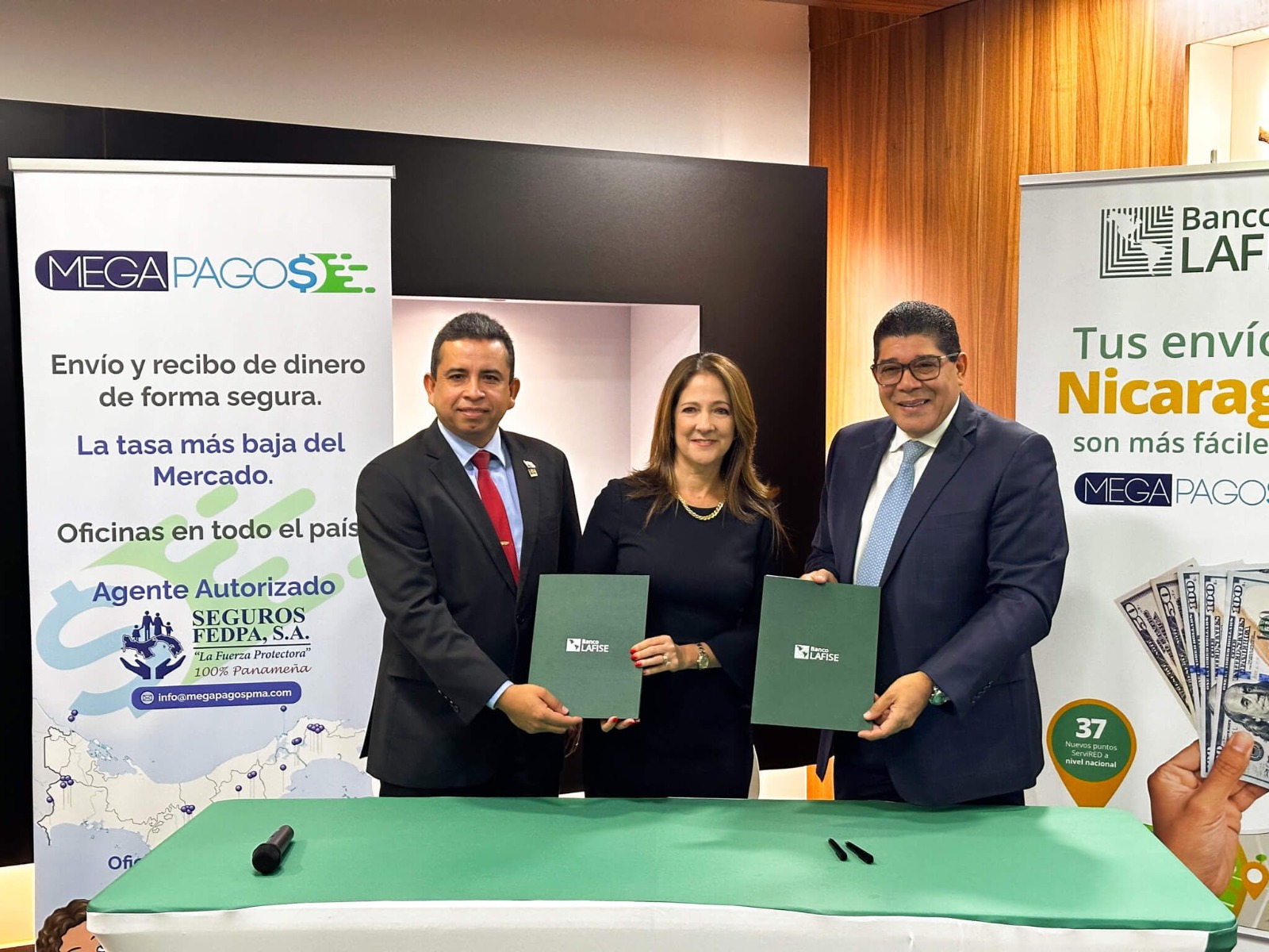 Banco LAFISE Panamá y Megapagos firman alianza para facilitar envíos ...