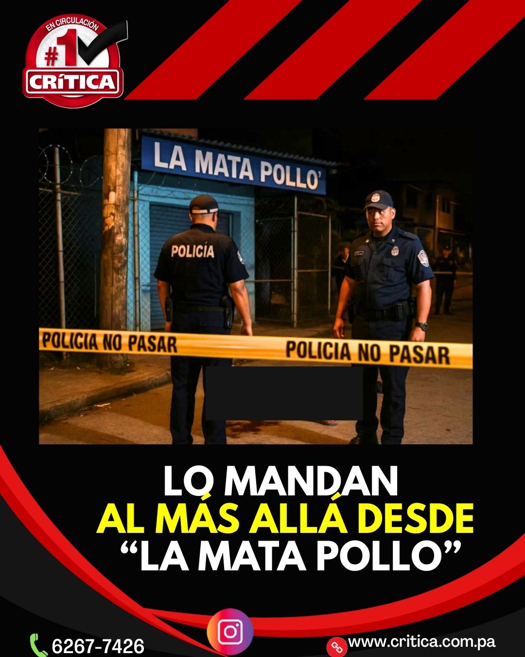 Lo mandan al más allá desde "La Mata Pollo" | Critica